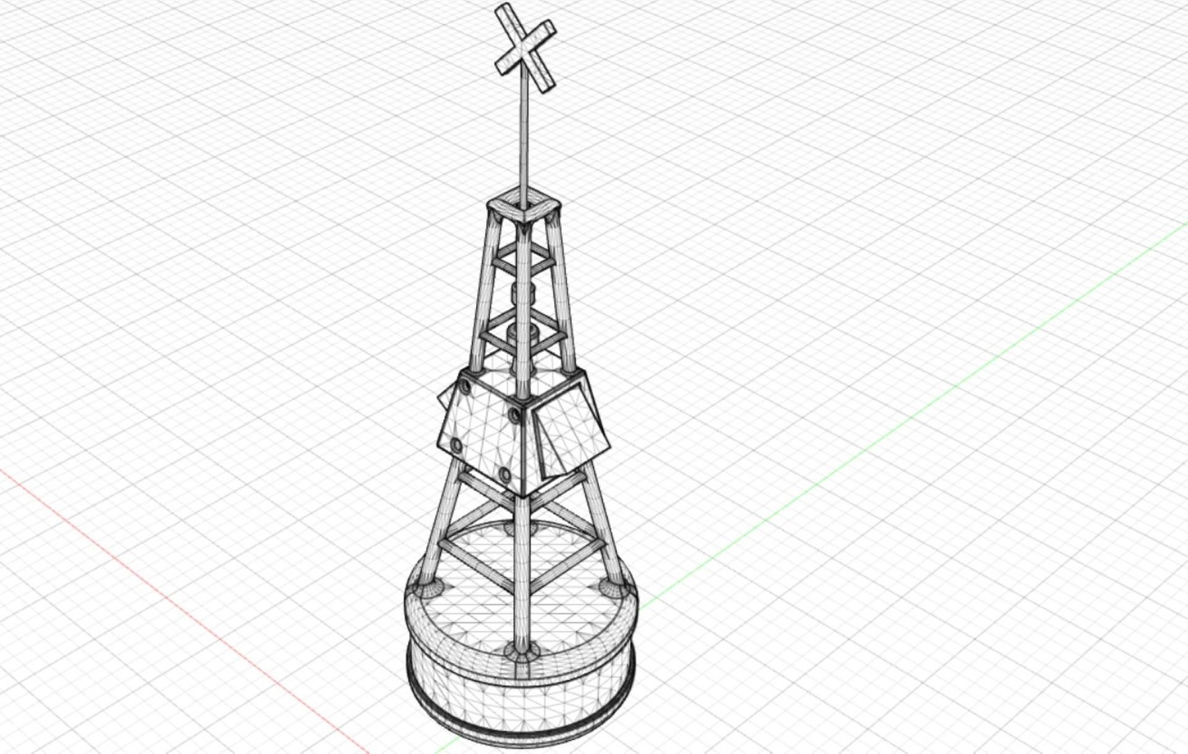 3D simple ocean buoy model - TurboSquid 1613107