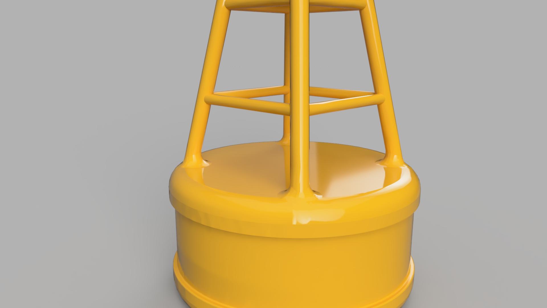 3D simple ocean buoy model - TurboSquid 1613107
