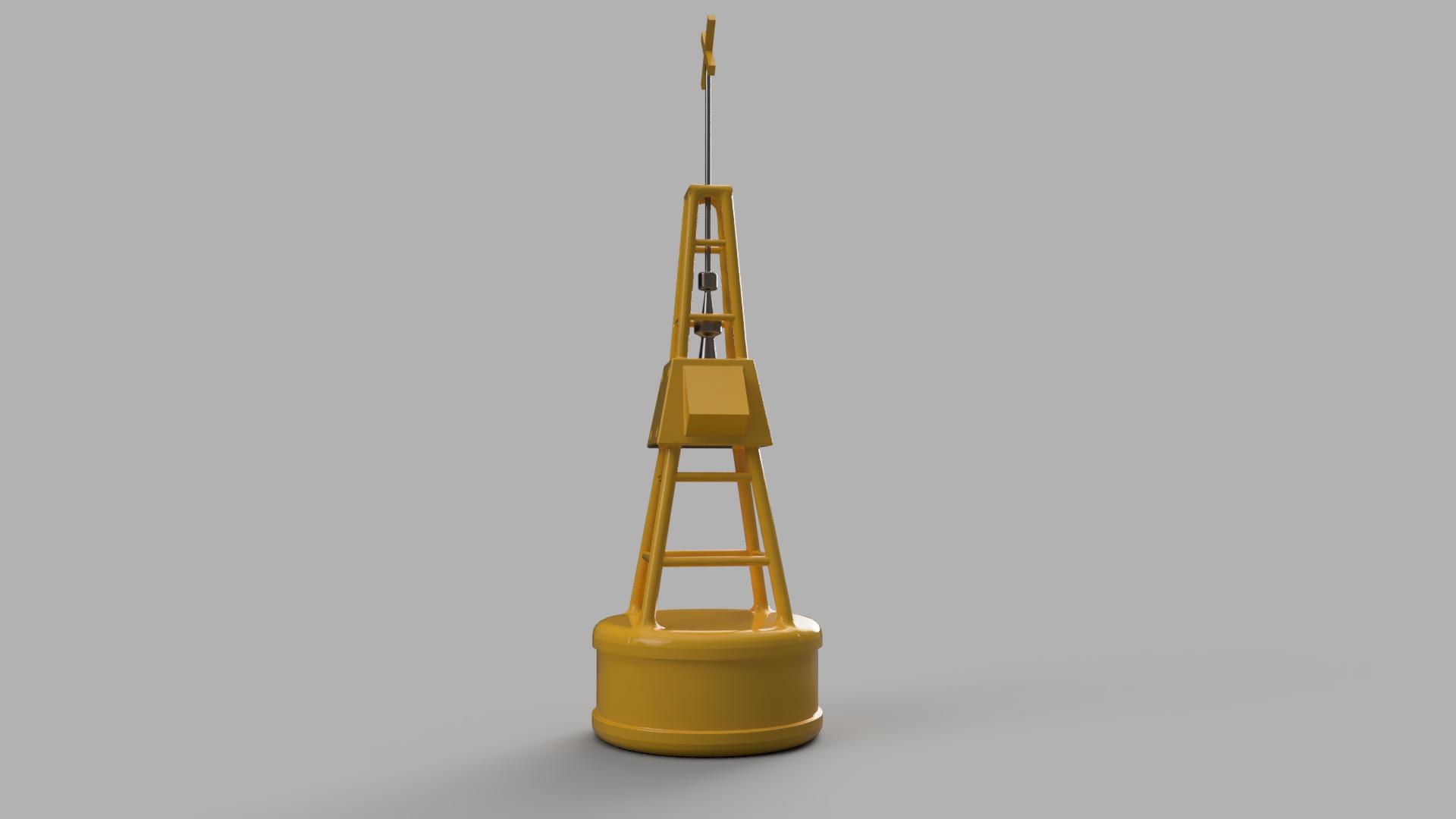 3D simple ocean buoy model - TurboSquid 1613107