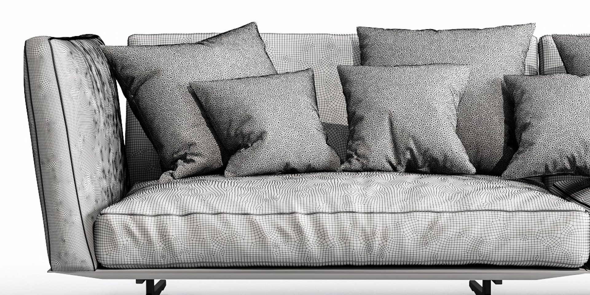 Flexform Evergreen 3D Model - TurboSquid 1437554