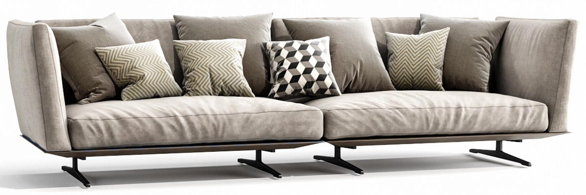 Flexform Evergreen 3D Model - TurboSquid 1437554