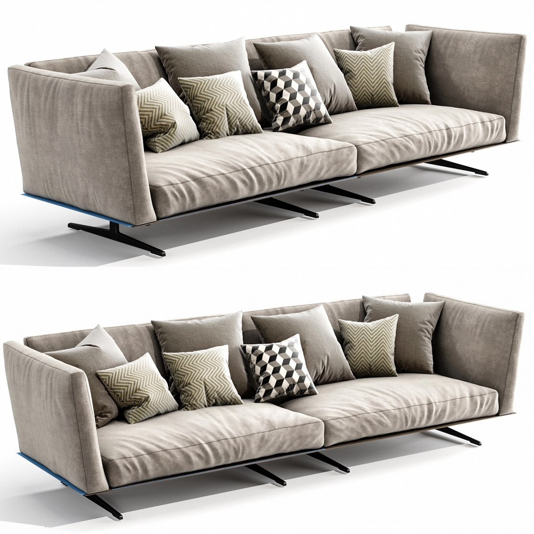 Flexform Evergreen 3D Model - TurboSquid 1437554