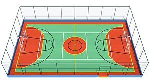 SketchUp Basketball-Court Models | TurboSquid