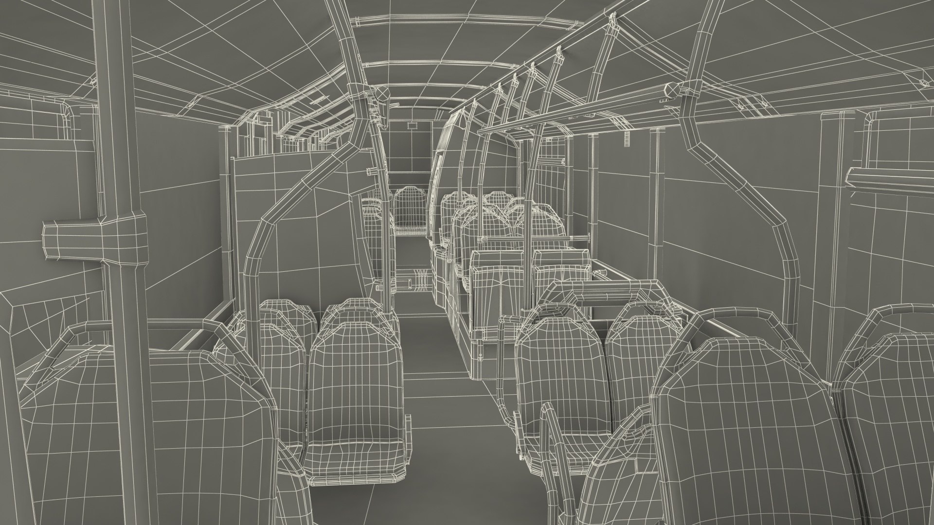 Mercedes-Benz eCitaro Three Doors Simple Interior model - TurboSquid ...