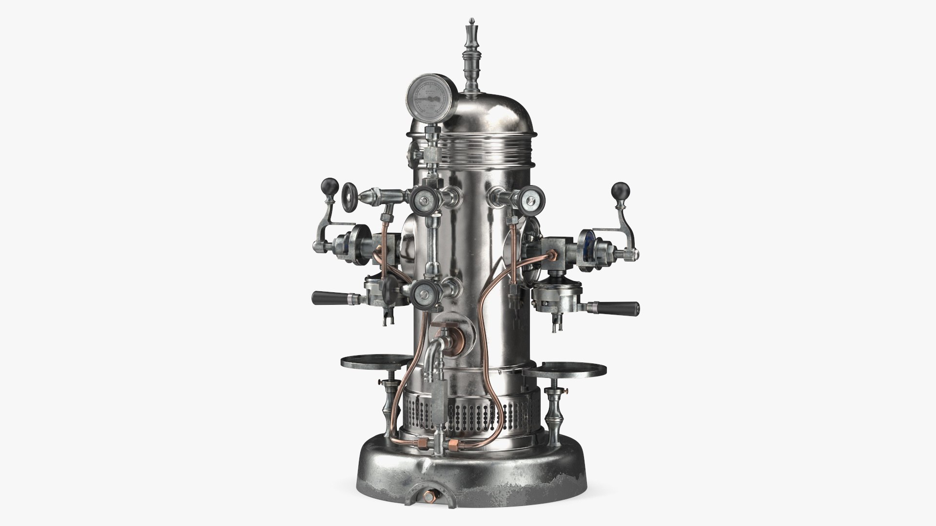 3D Model La Pavoni Vintage Espresso Machine - TurboSquid 2296447