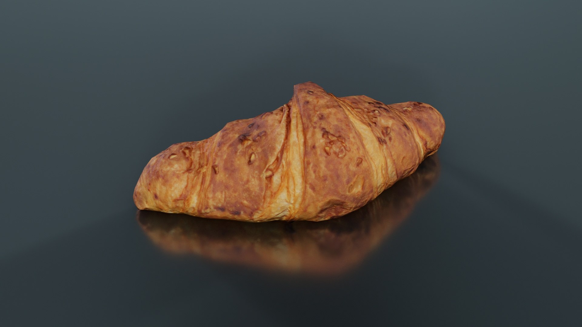 3D Nut Croissant Remastered - TurboSquid 2362180