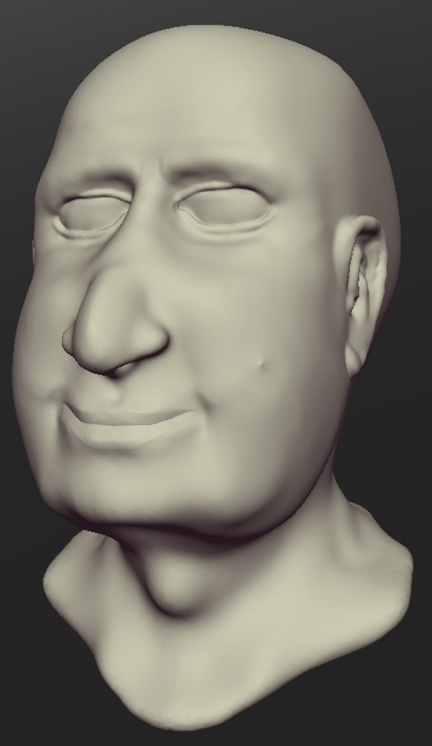Free Human Head 3d Model