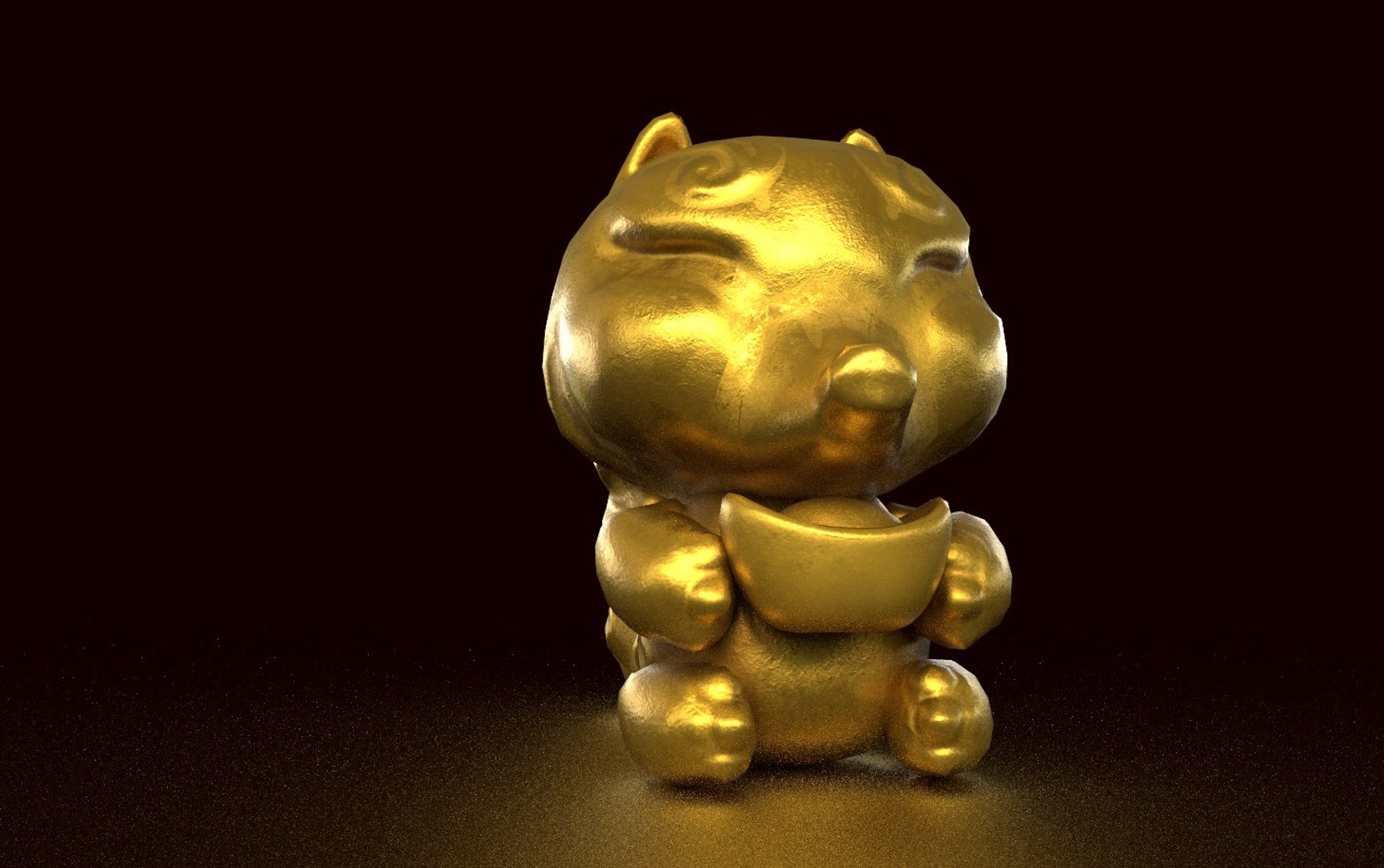 Temple fox model - TurboSquid 1651914