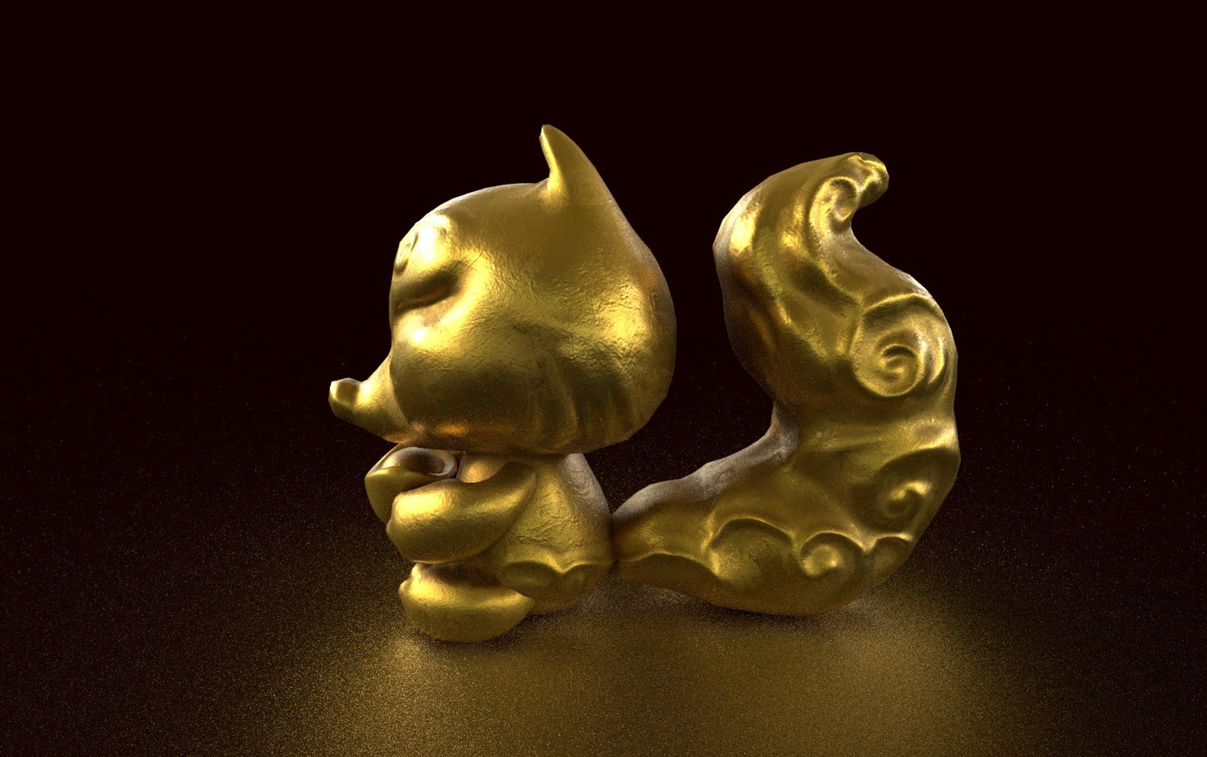 Temple fox model - TurboSquid 1651914