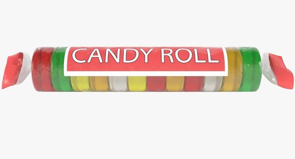 Candy roll model - TurboSquid 1312540