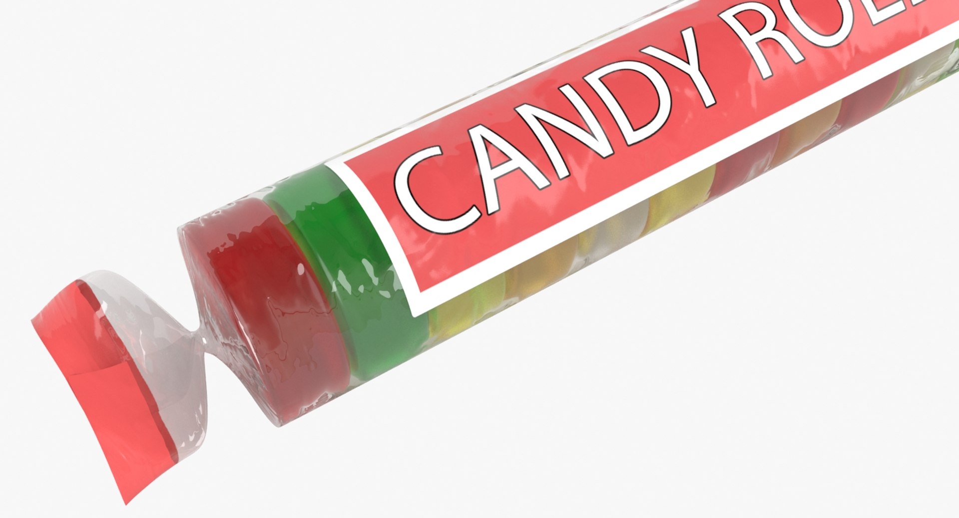Candy Roll Model - TurboSquid 1312540