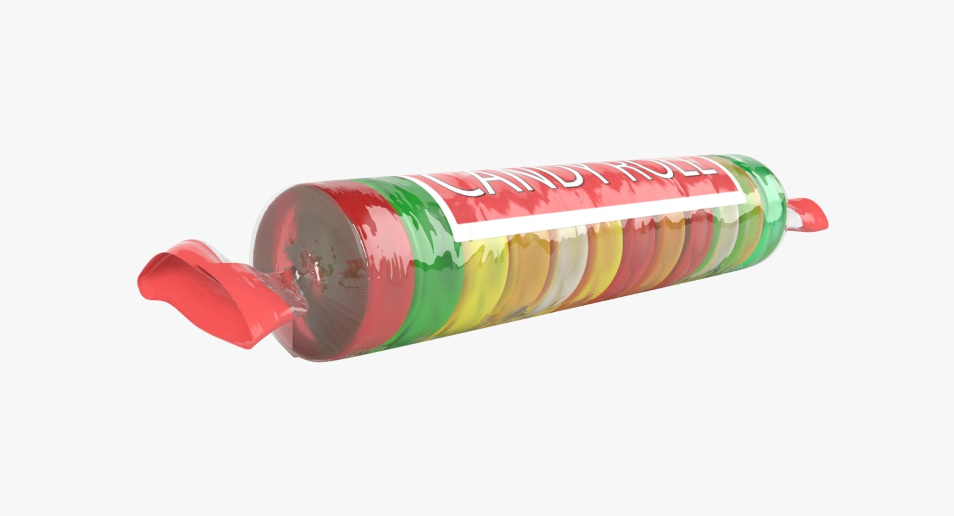 Candy Roll Model - TurboSquid 1312540