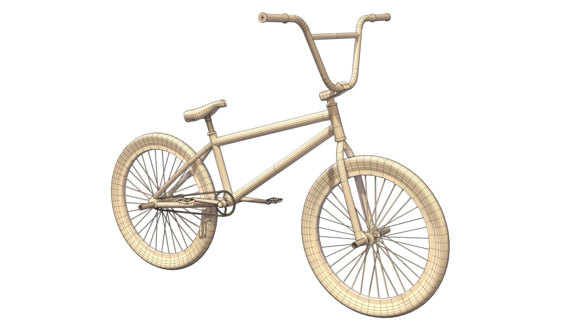 3D Model BMX Bike Low-poly 3D Model - TurboSquid 2174961