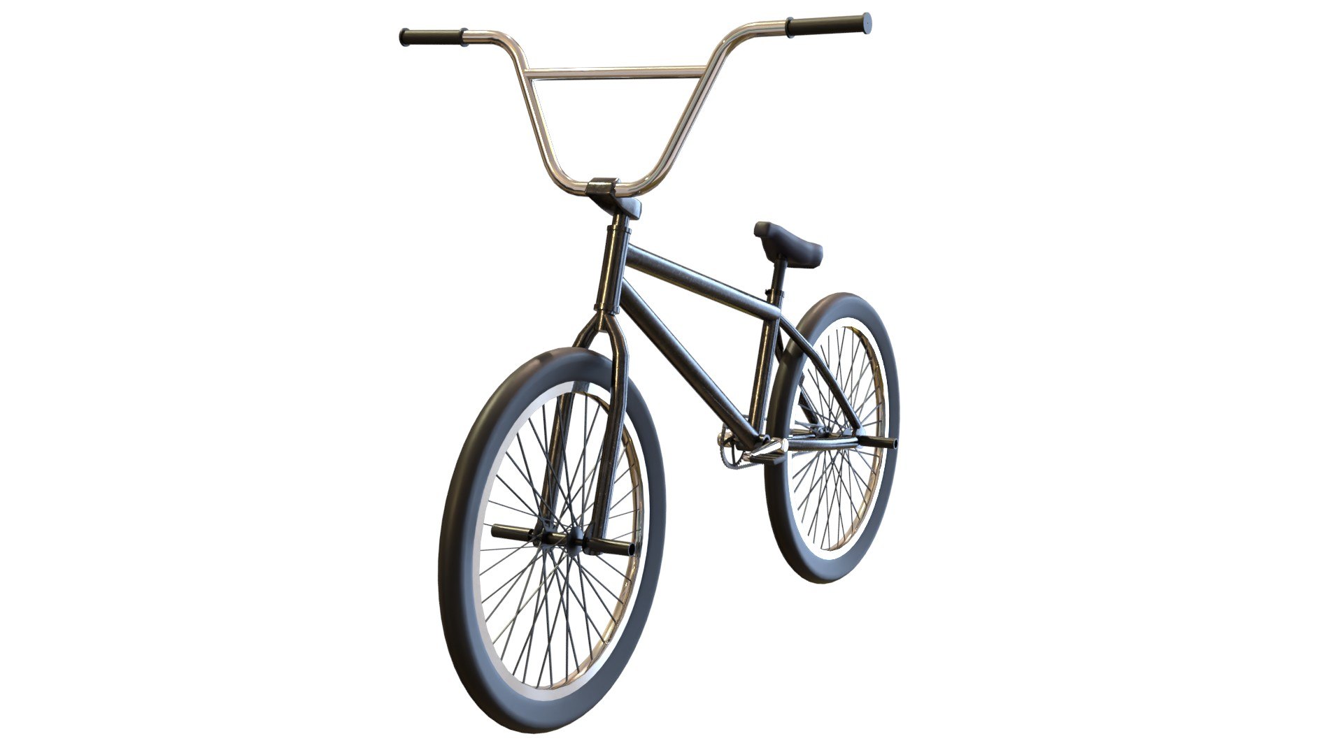 3D Model BMX Bike Low-poly 3D Model - TurboSquid 2174961