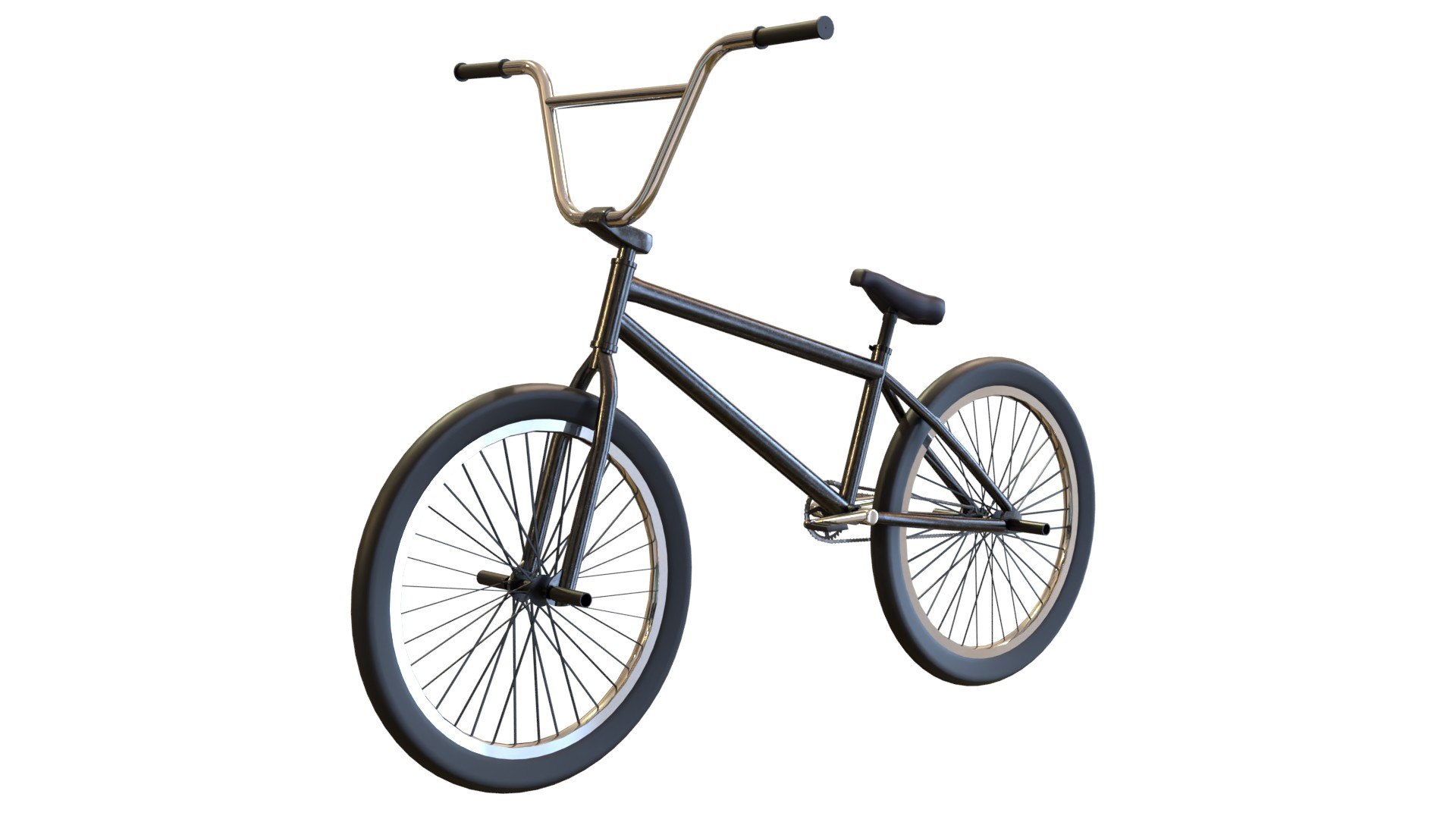 3D Model BMX Bike Low-poly 3D Model - TurboSquid 2174961