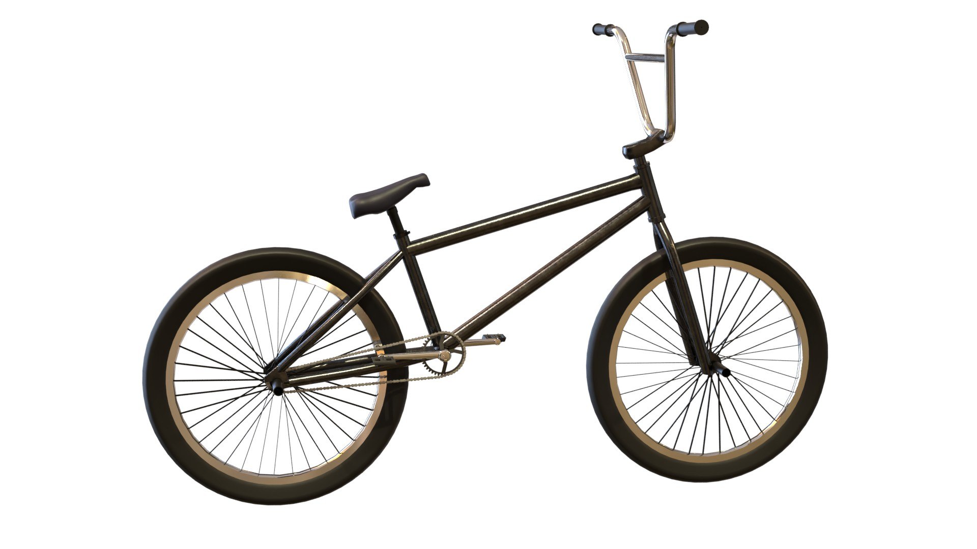 3D Model BMX Bike Low-poly 3D Model - TurboSquid 2174961