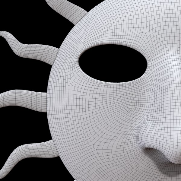 3D sun mask - TurboSquid 1661267