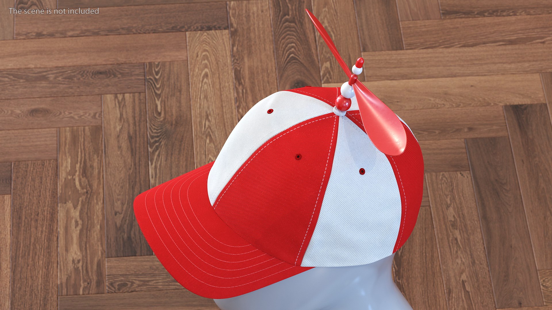 Propeller Cap Red 3D Model - TurboSquid 1784333