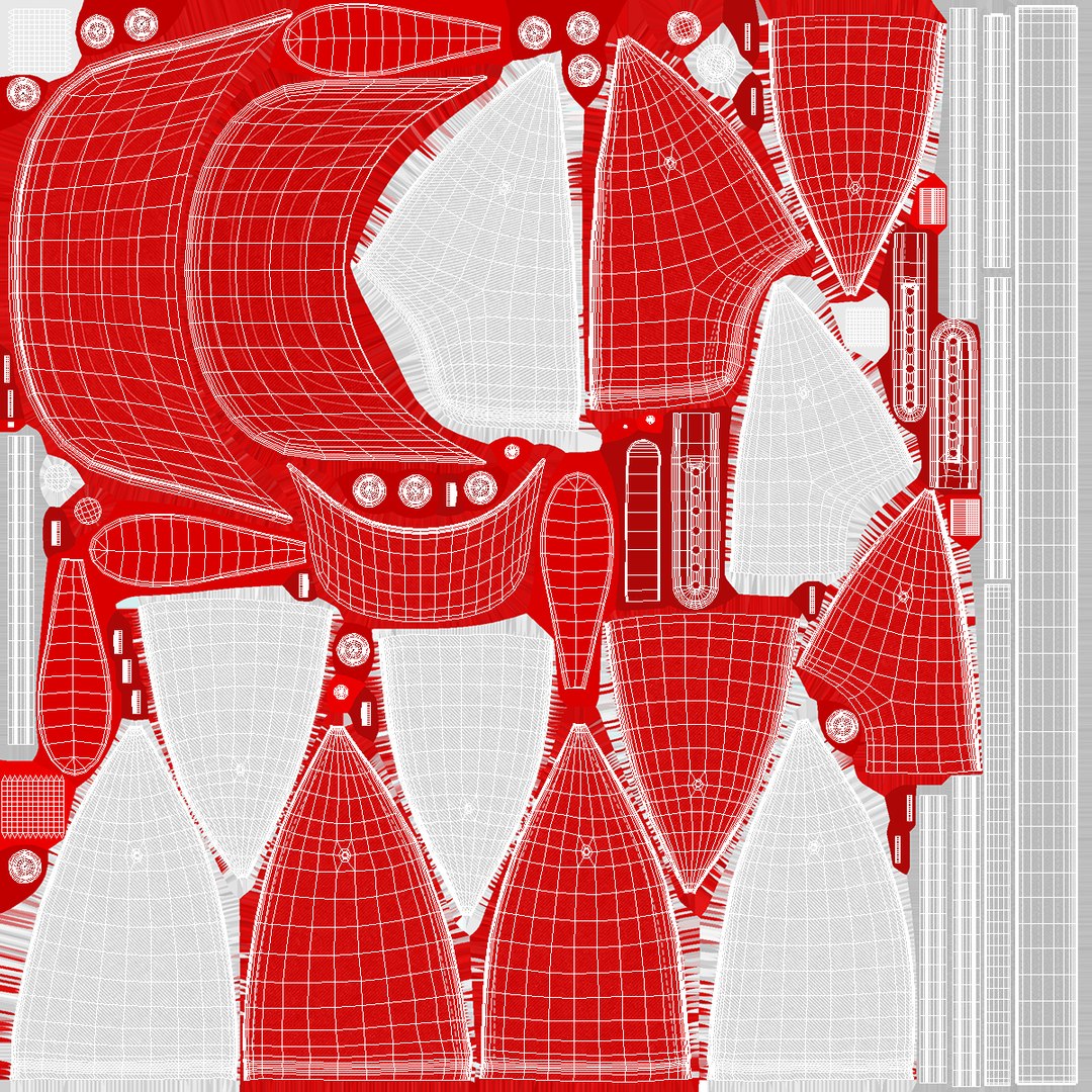Propeller Cap Red 3D model - TurboSquid 1784333
