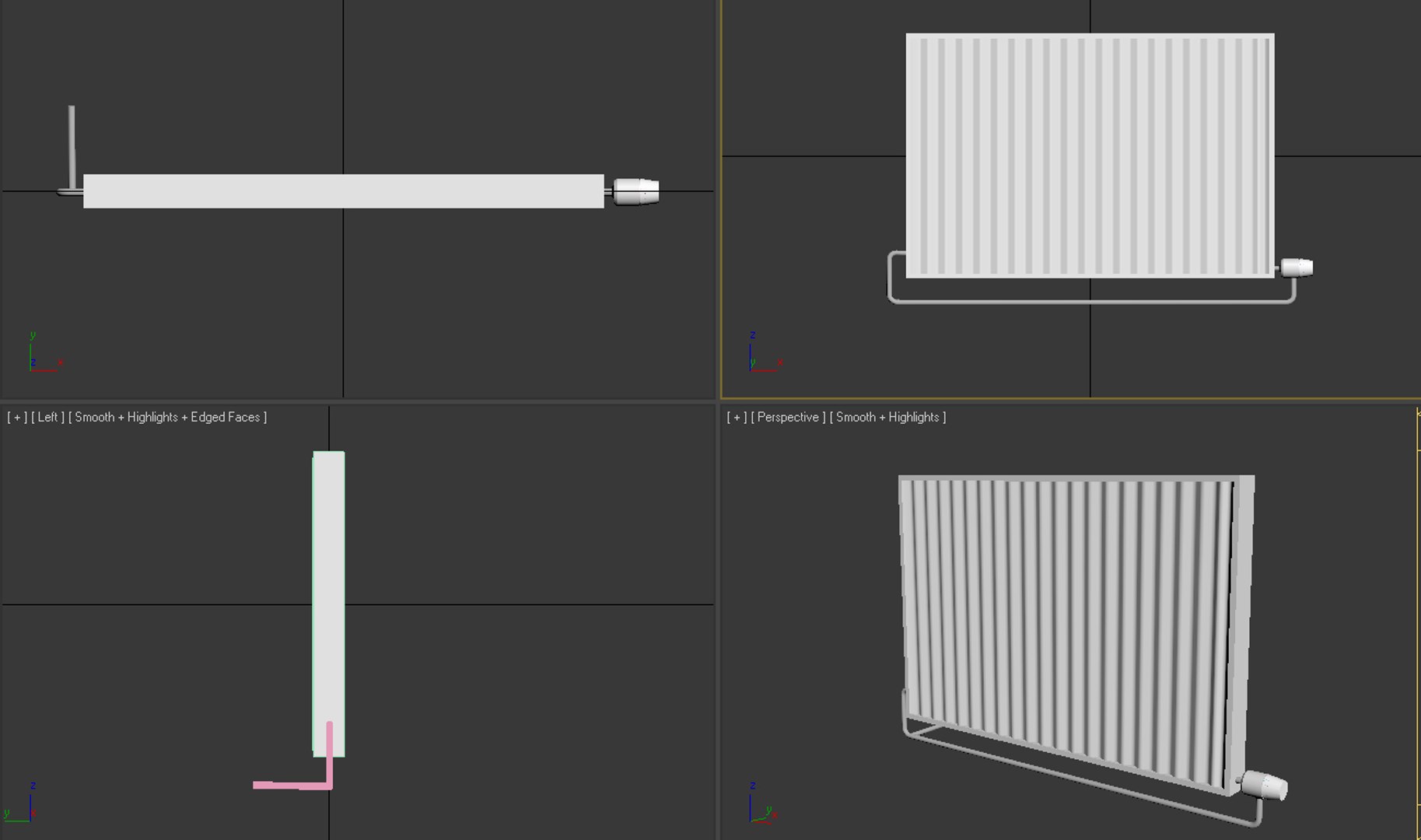 heating radiator 3d model