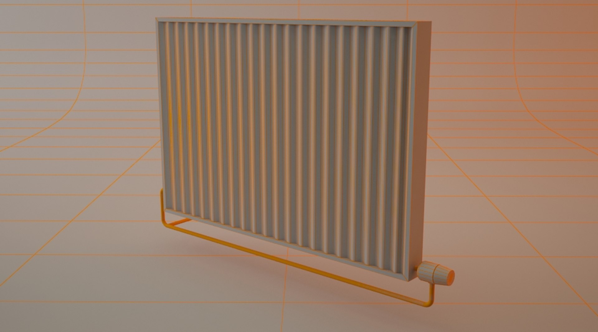 heating radiator 3d model