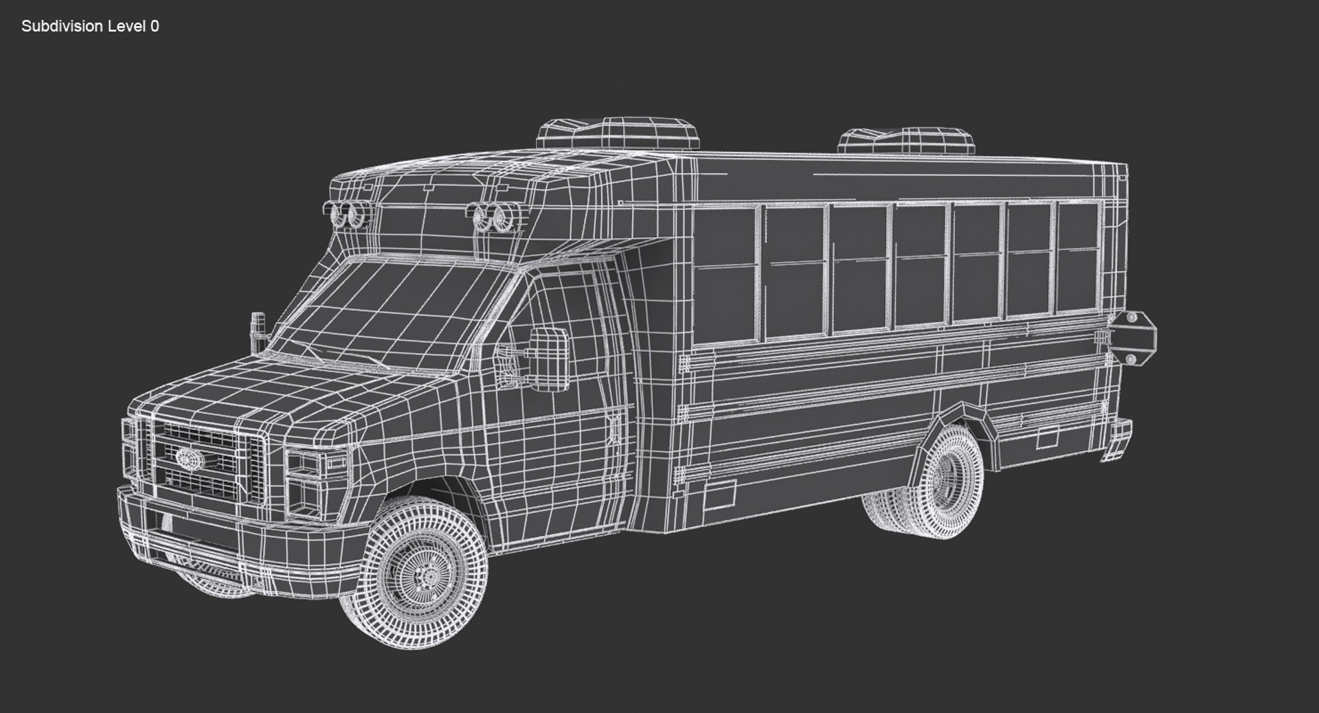 3D School Bus Model - TurboSquid 1053306
