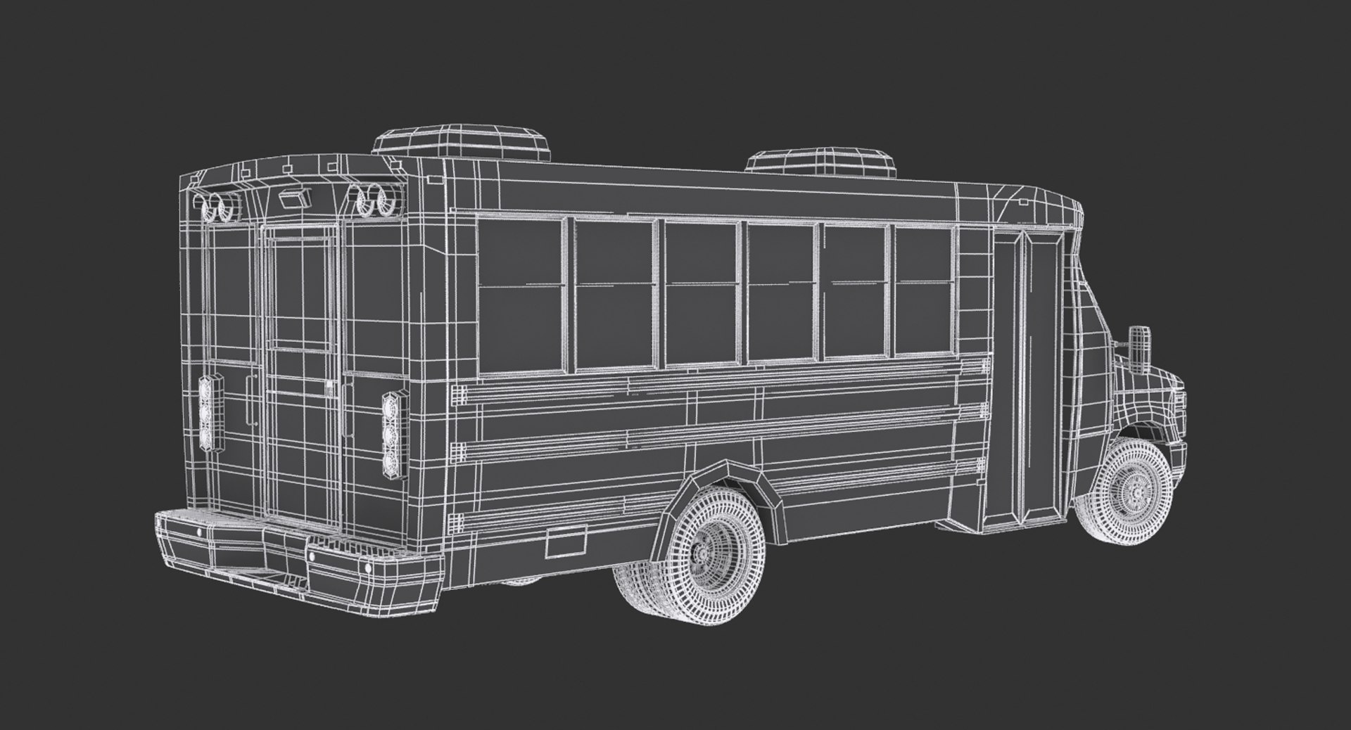 3D School Bus Model - TurboSquid 1053306