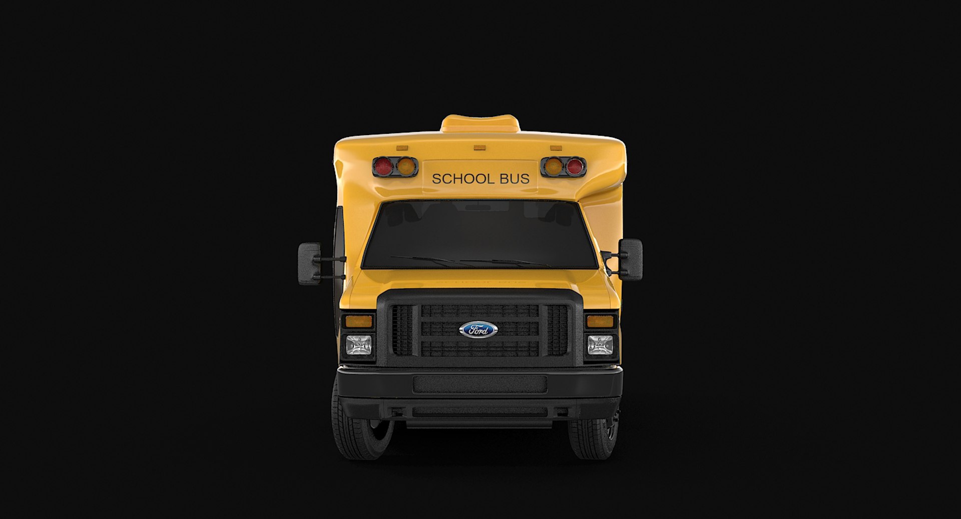 3D School Bus Model - TurboSquid 1053306