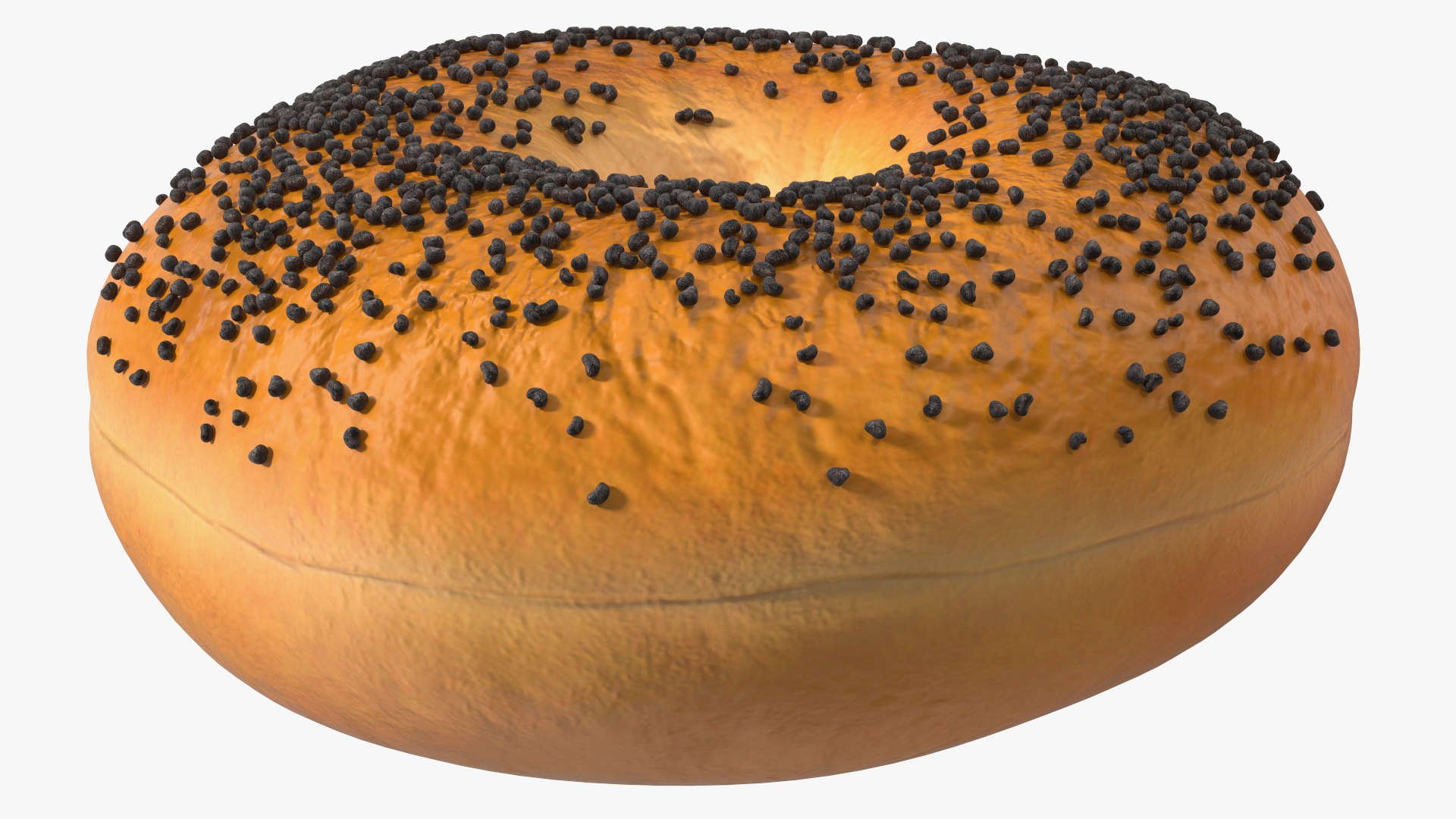 3D Poppy Seed Bagels - TurboSquid 2046585