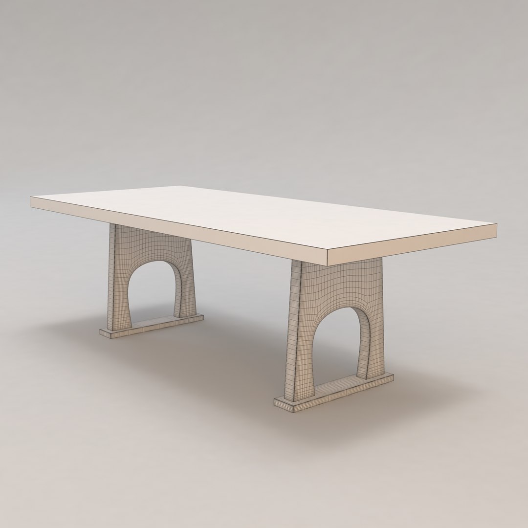 Cipangu Table Christian Liaigre 3d Model