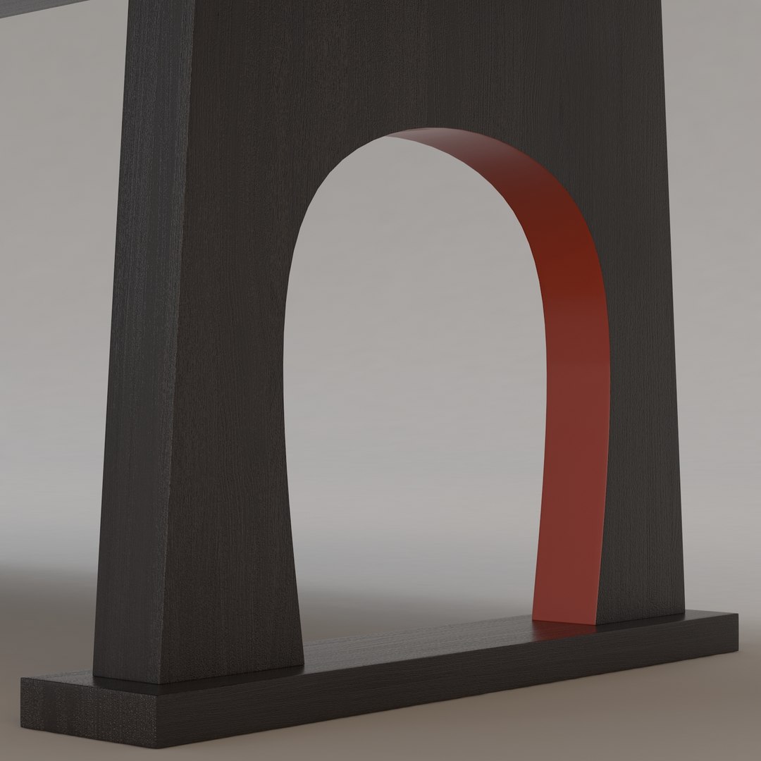 Cipangu Table Christian Liaigre 3d Model