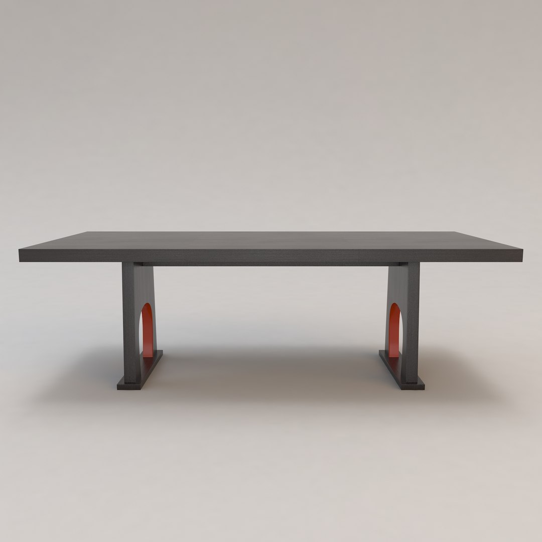 Cipangu Table Christian Liaigre 3d Model