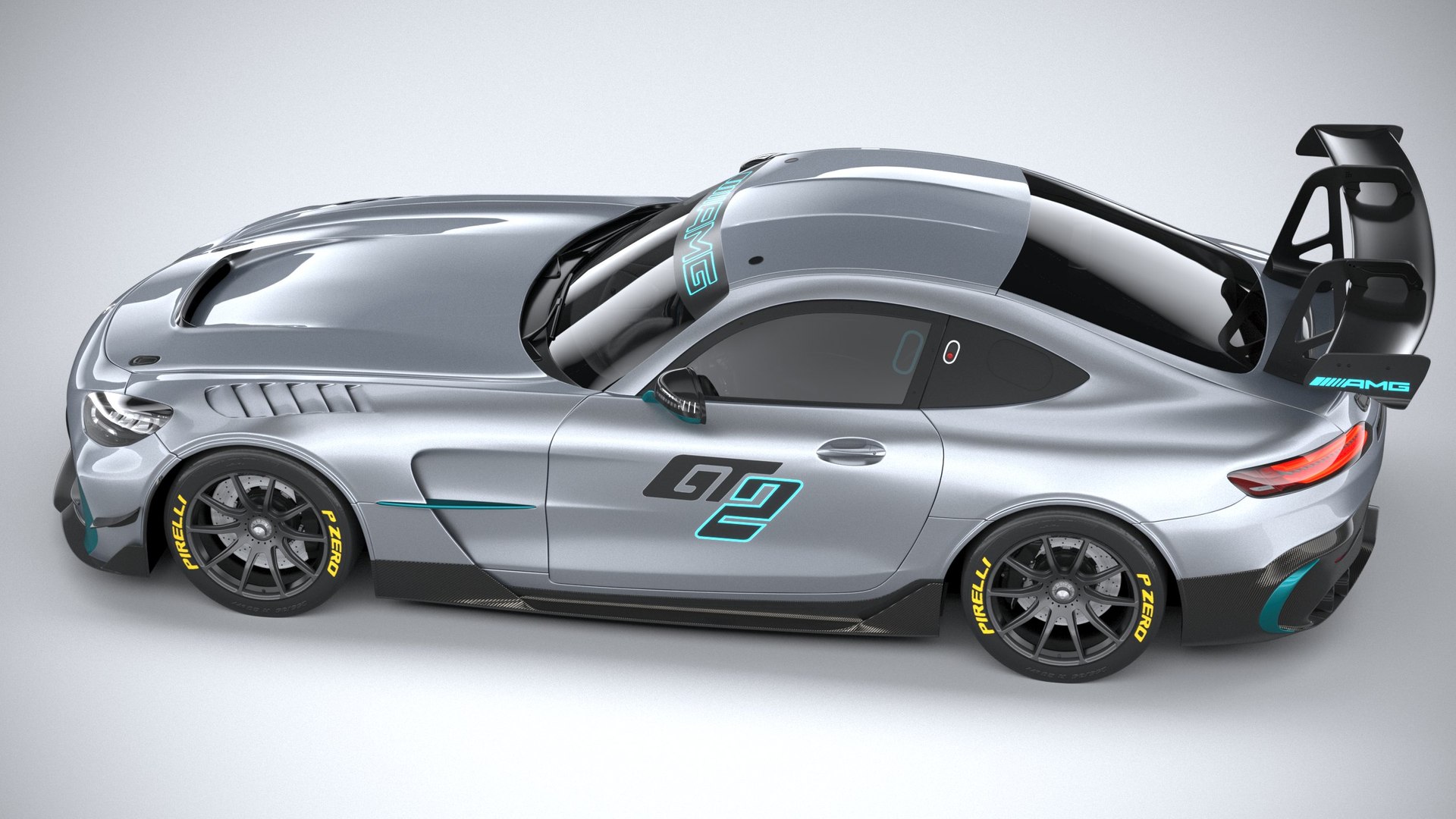 Mercedes-Benz AMG GT2 2023 Model - TurboSquid 2001189