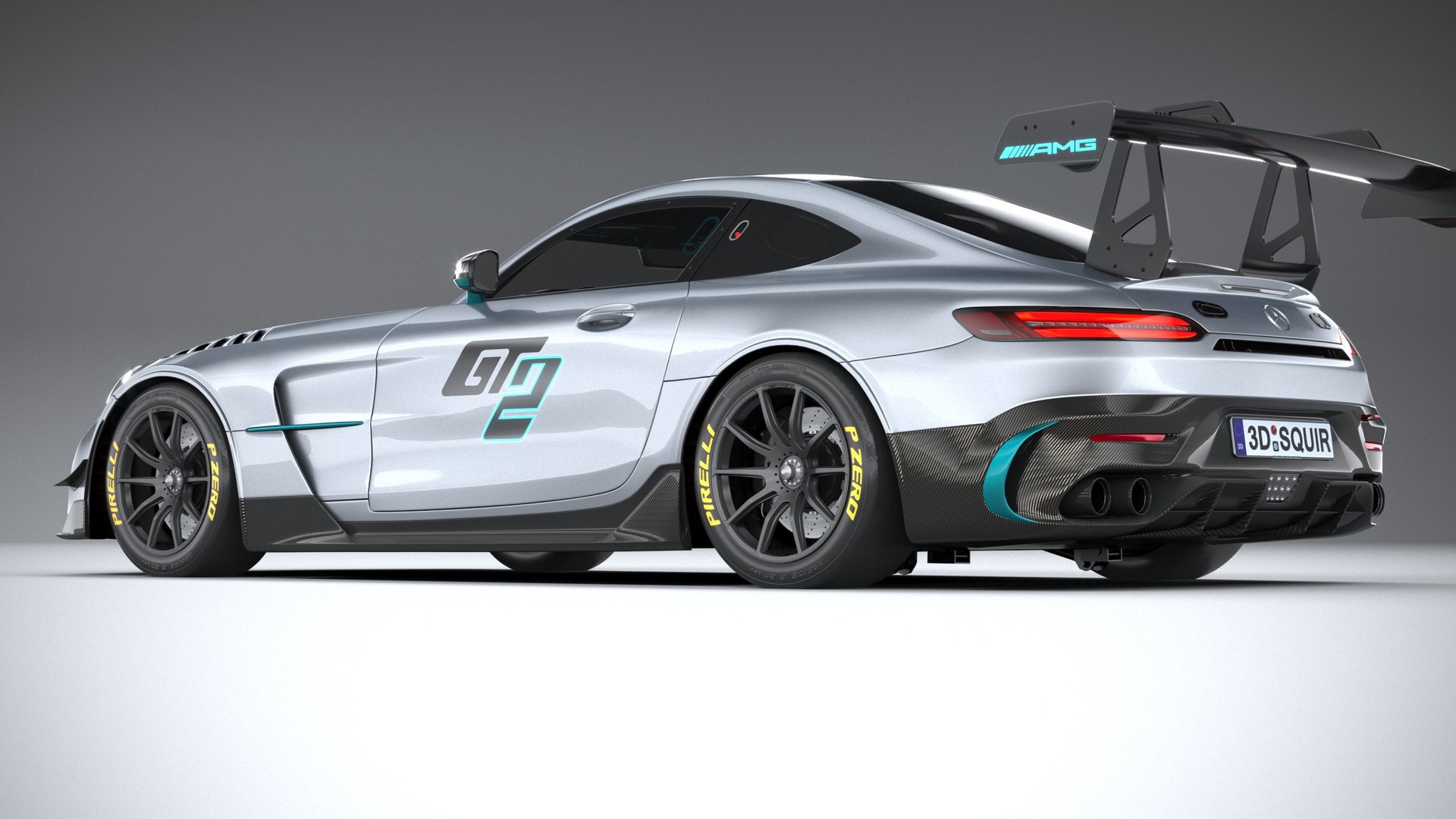 Mercedes-Benz AMG GT2 2023 Model - TurboSquid 2001189