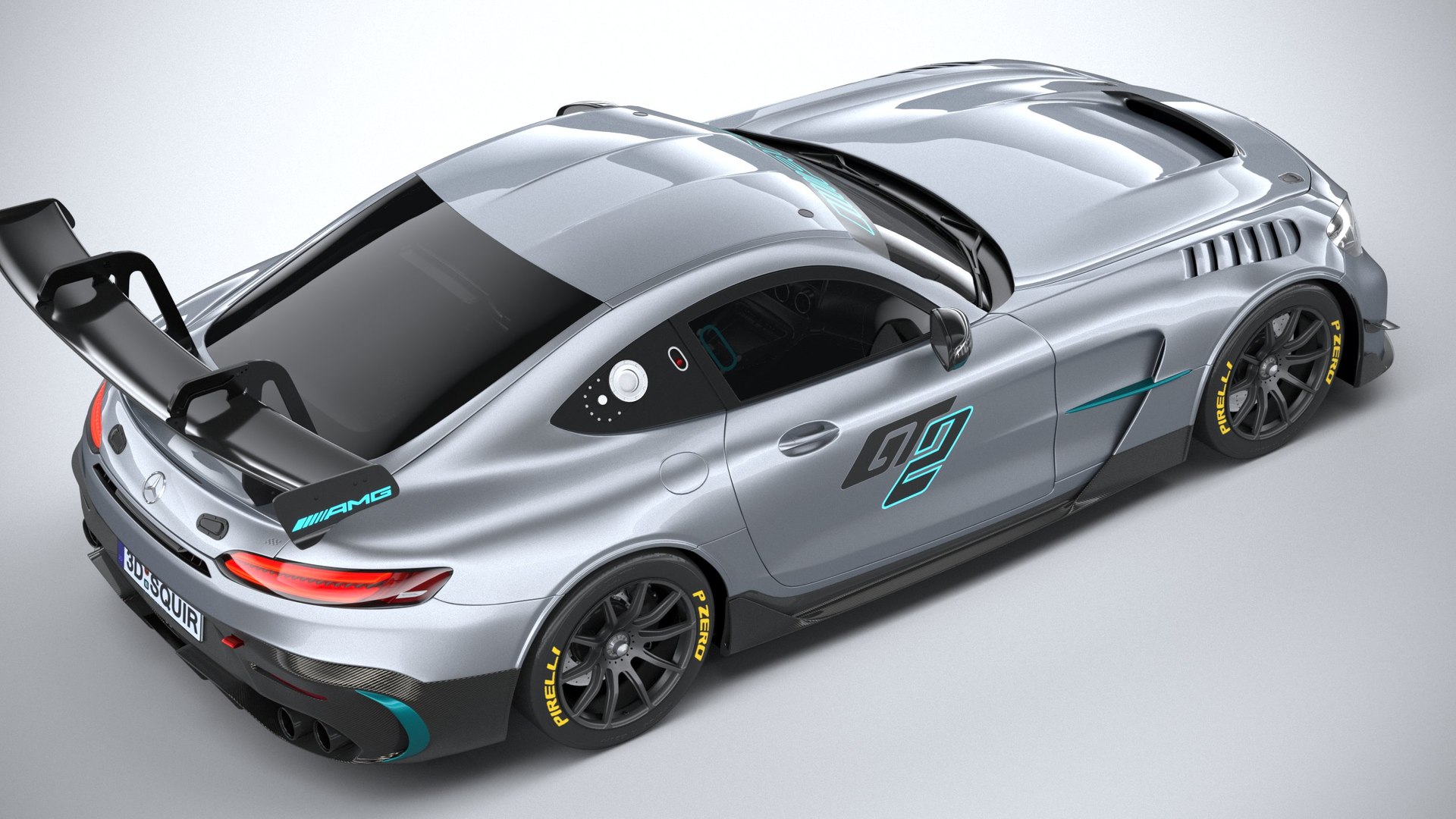 Mercedes-Benz AMG GT2 2023 Model - TurboSquid 2001189