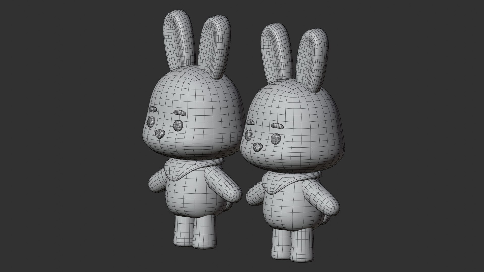 Free 3D Model Cute Bunny - TurboSquid 2282565