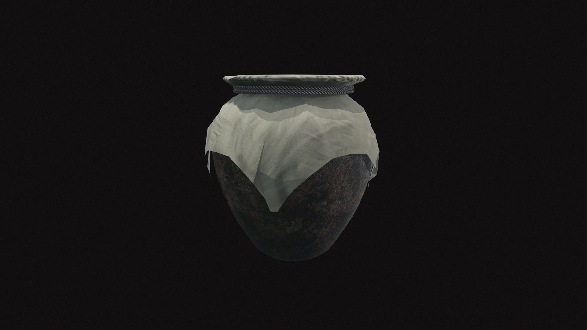 3D Medieval Market V1 Pot 1 Model - TurboSquid 2310105