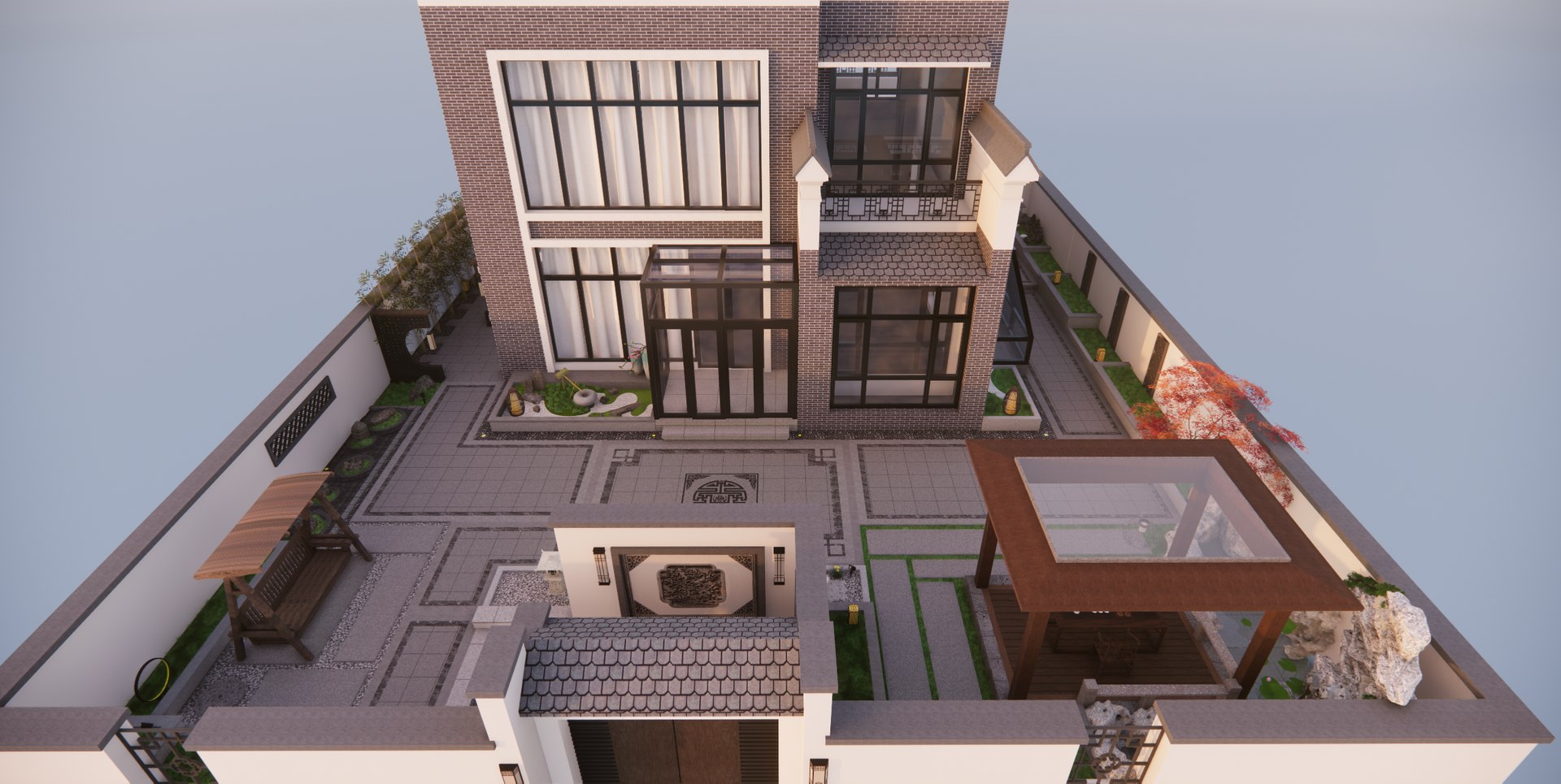 Patio Backyard And Garden-A7 3D Model - TurboSquid 2039335