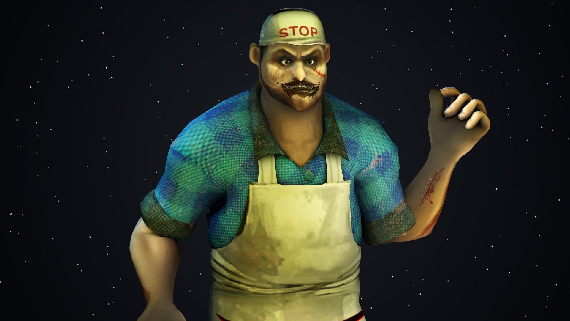 Scary Butcher Model - TurboSquid 1972148