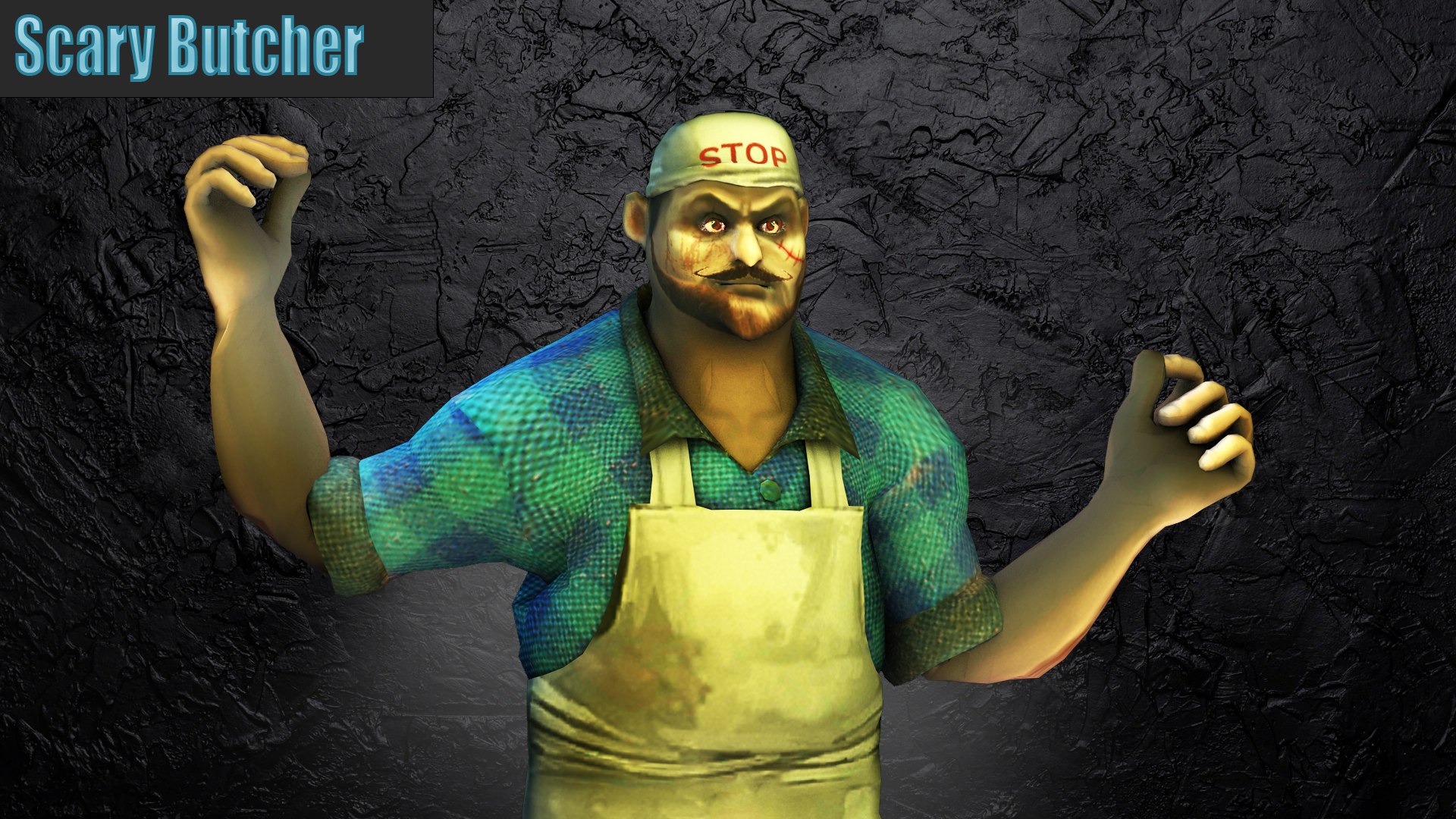 Scary Butcher Model - TurboSquid 1972148