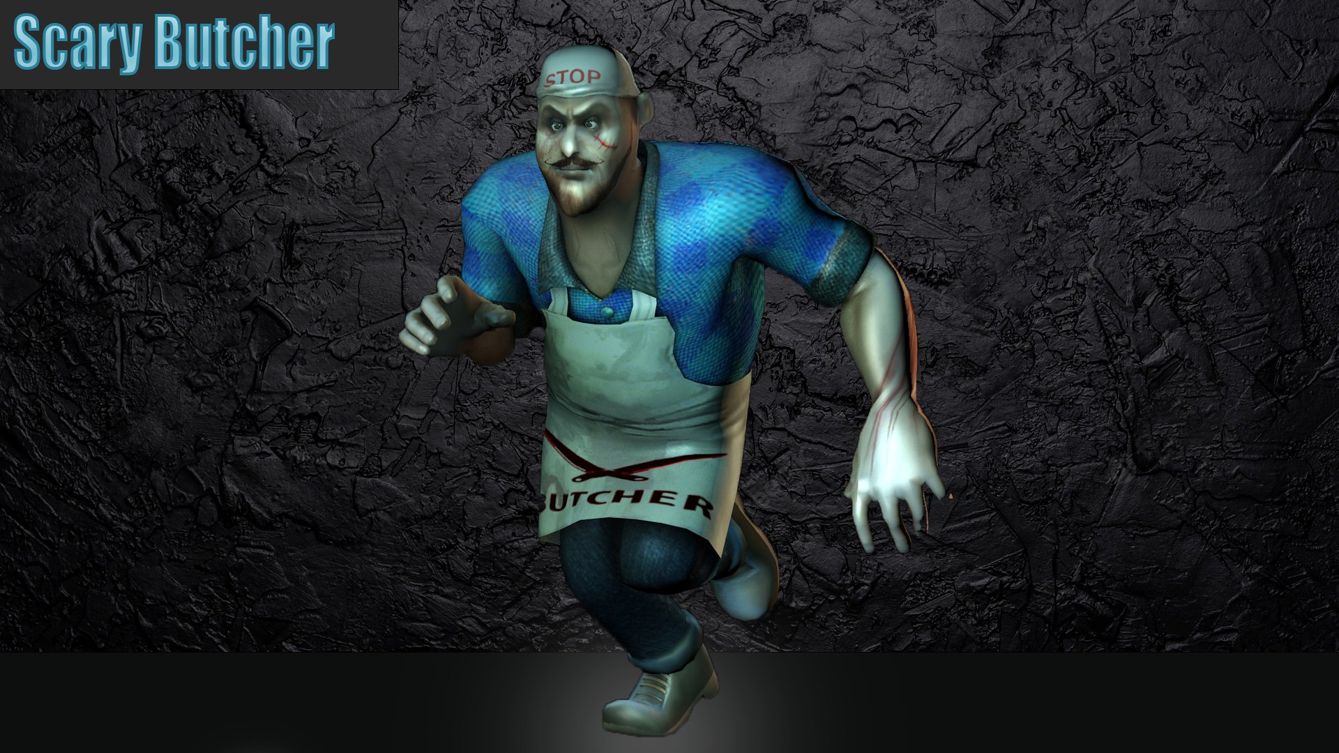 Scary Butcher Model - TurboSquid 1972148