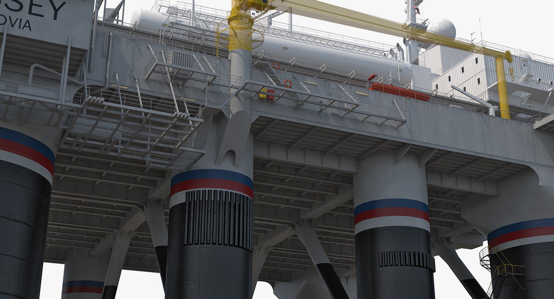 Sea launch platform odyssey model - TurboSquid 1413051