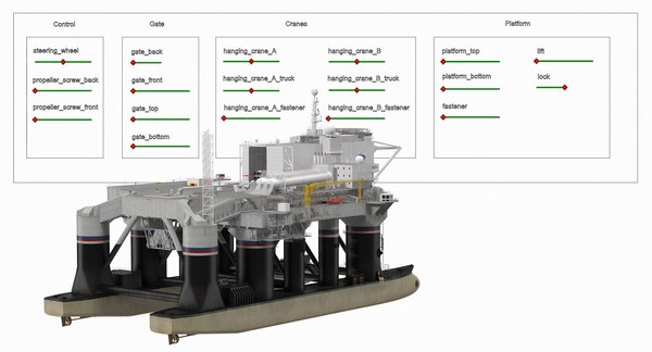 Sea launch platform odyssey model - TurboSquid 1413051