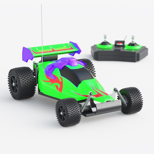 toy car racing 3d max