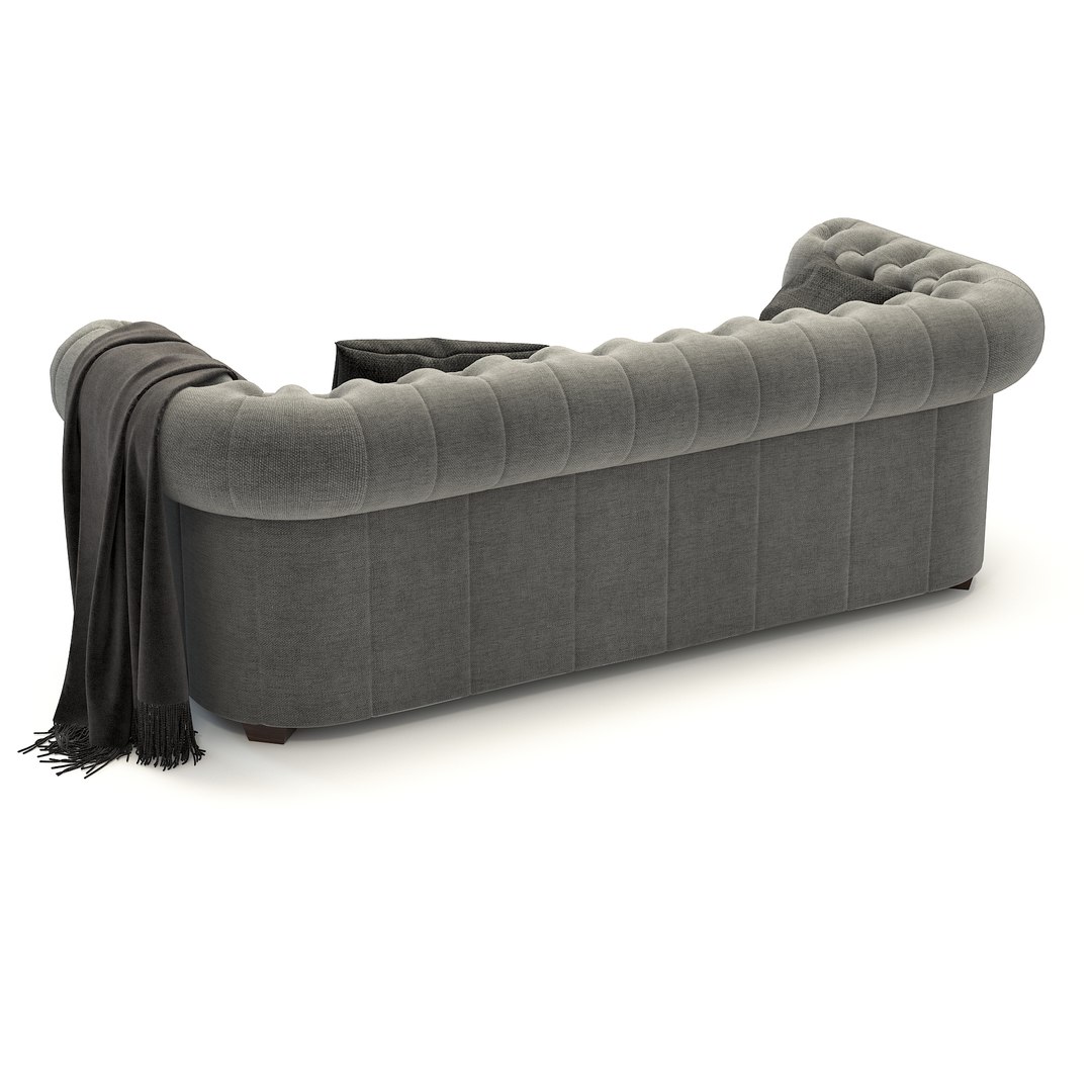 3d Mayson Chesterfield Seater Model