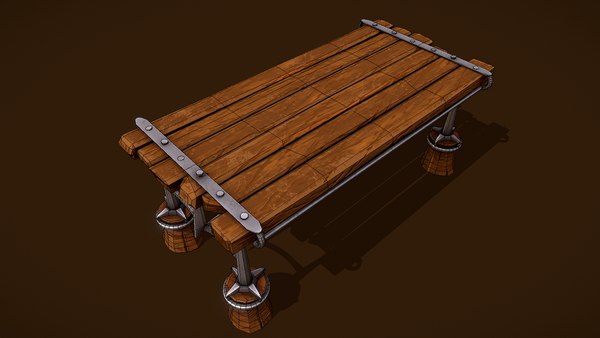 modelo 3d Stylized Lowpoly Fantasy Table - TurboSquid 1974465