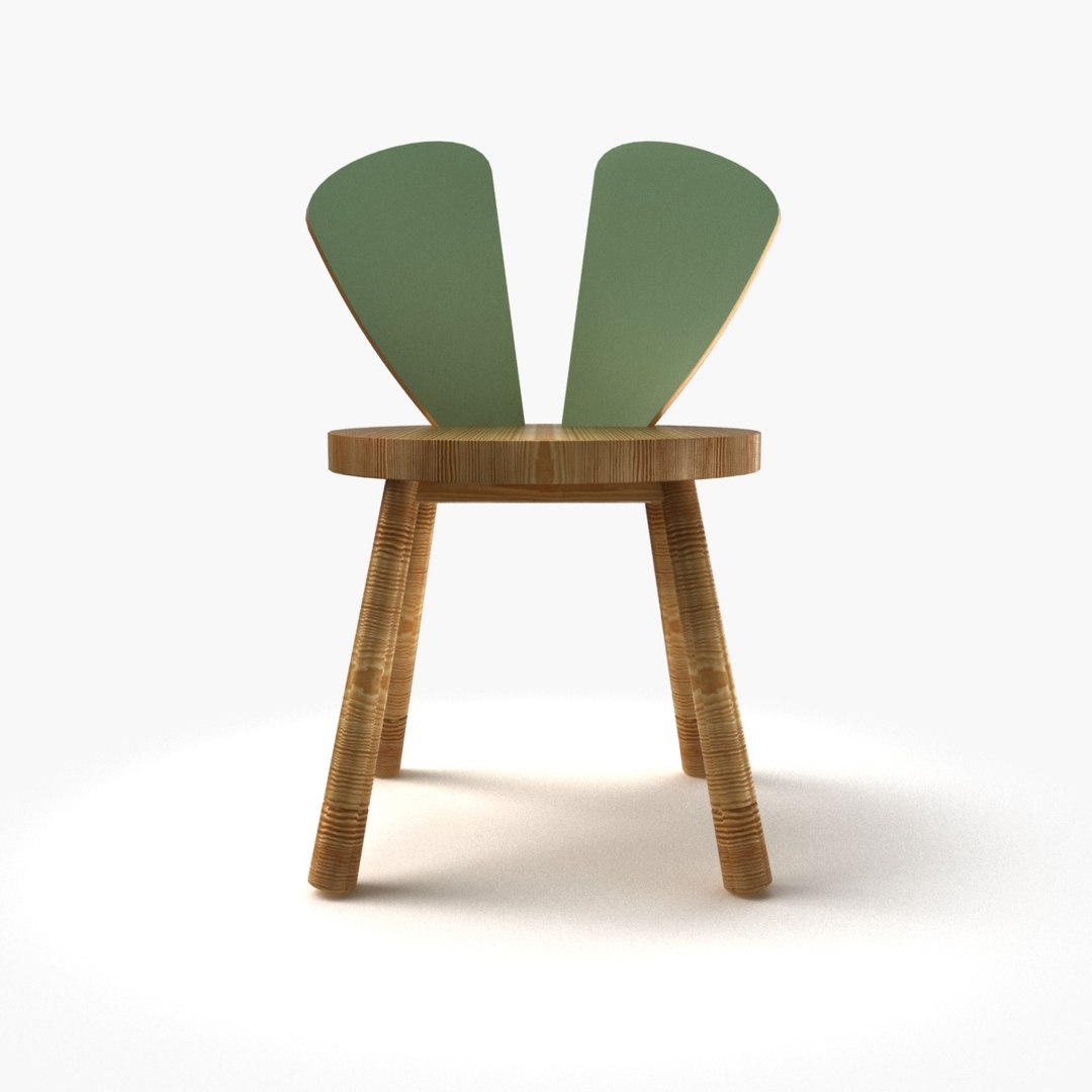 Kinder Chair Model - TurboSquid 1898527