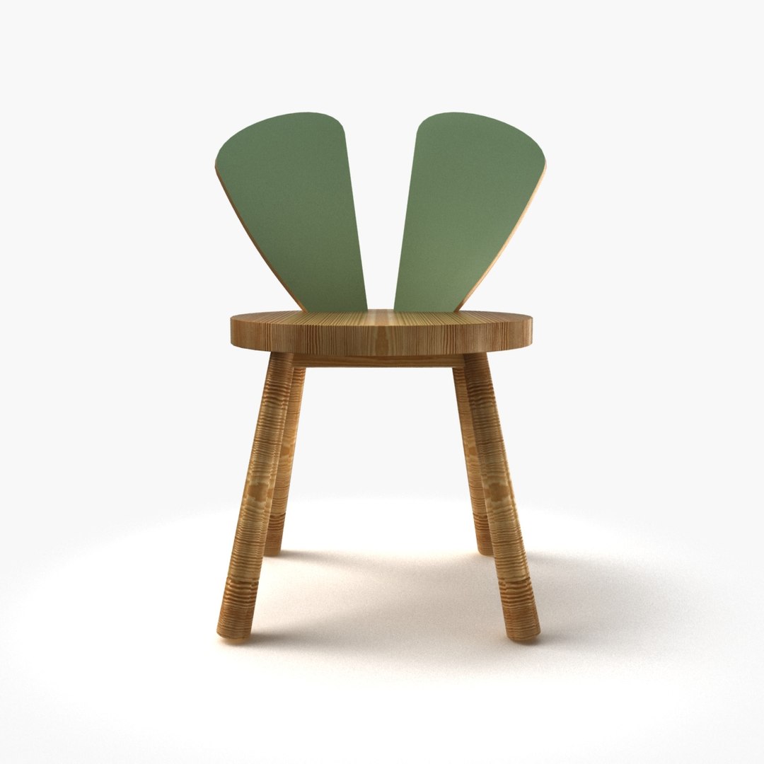 Kinder Chair Model - TurboSquid 1898527
