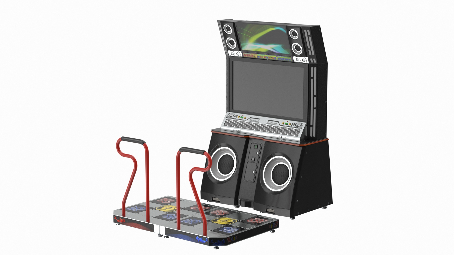 Dance Arcade Machine 3D - TurboSquid 1737523