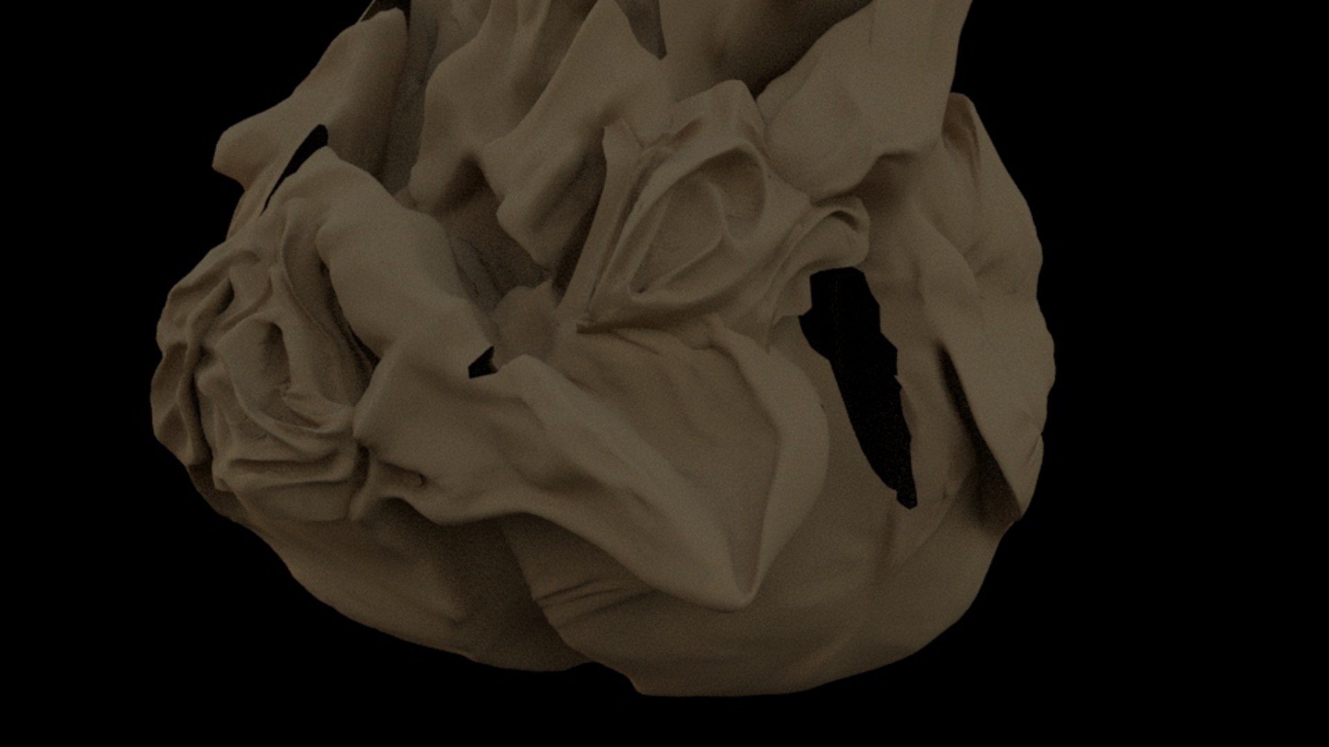 3D Crumpled Paper - TurboSquid 1834456